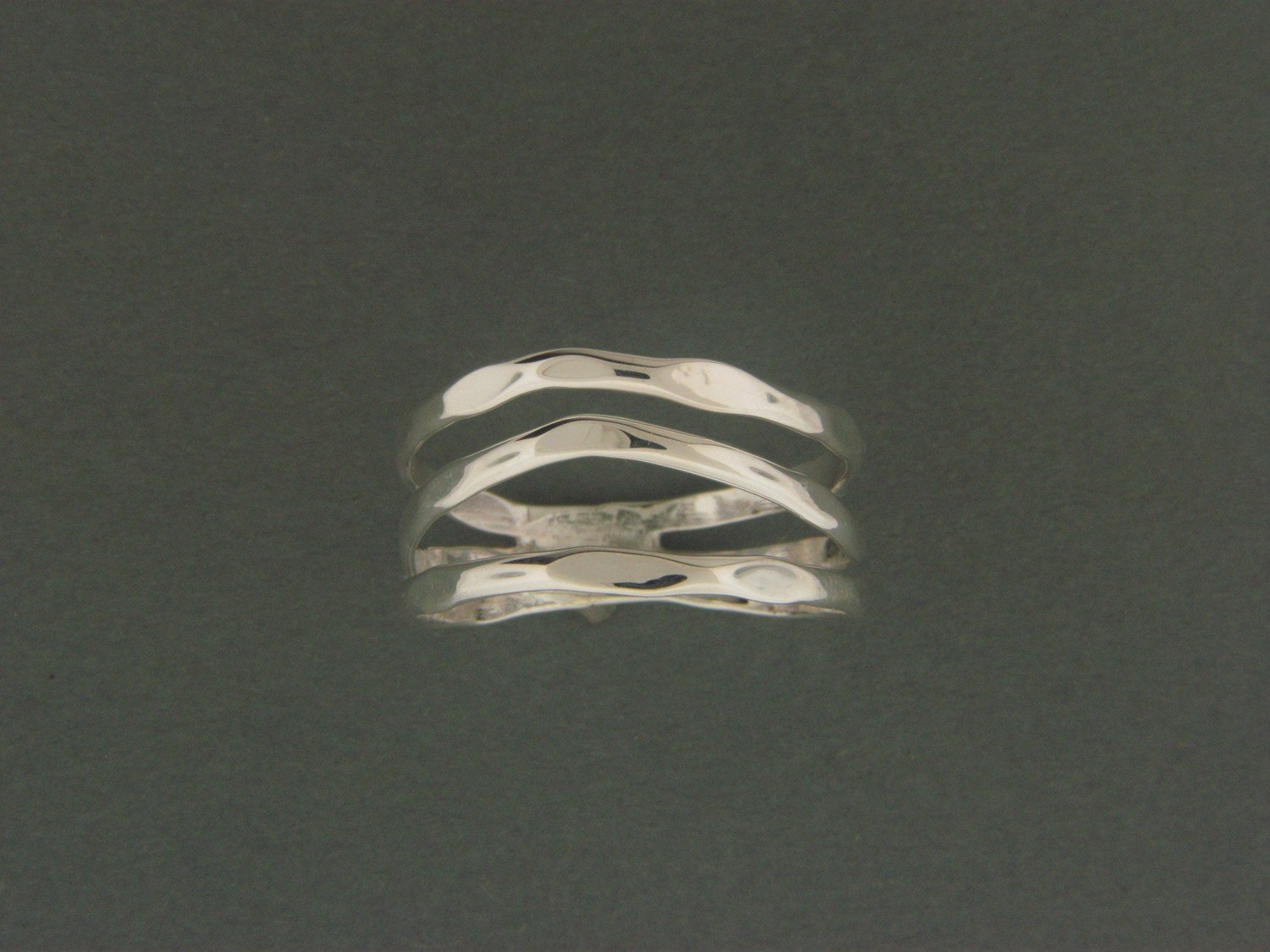 Medium Abstract Ring | Buy Handcrafted Sterling Silver Rings in VT ...