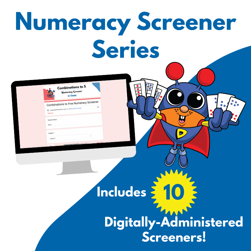 Numeracy Screener Series - Digital | Shop | SIS For Teachers