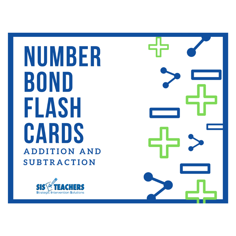 Number Bond Flash Cards: Addition and Subtraction | Shop | SIS For Teachers