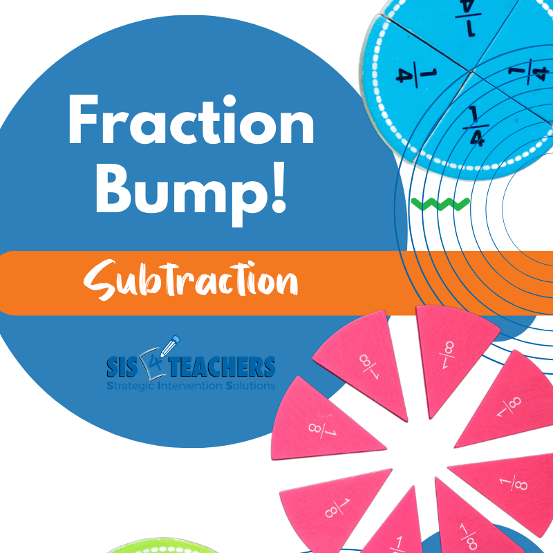 Fraction Bump! Subtraction | Shop | SIS For Teachers