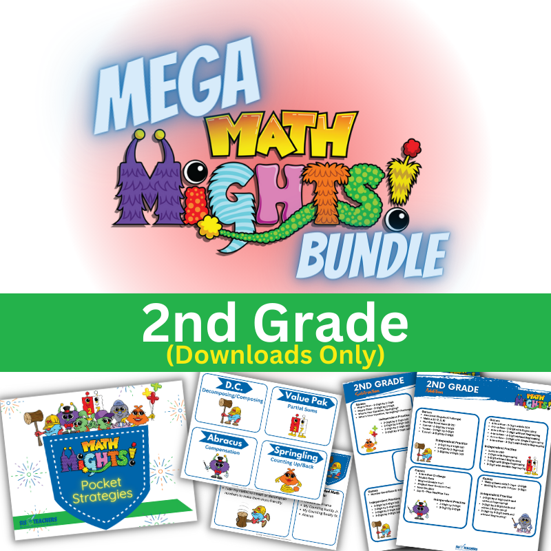 Mega Math Mights Digital Bundle: 2nd Grade | Shop | SIS For Teachers