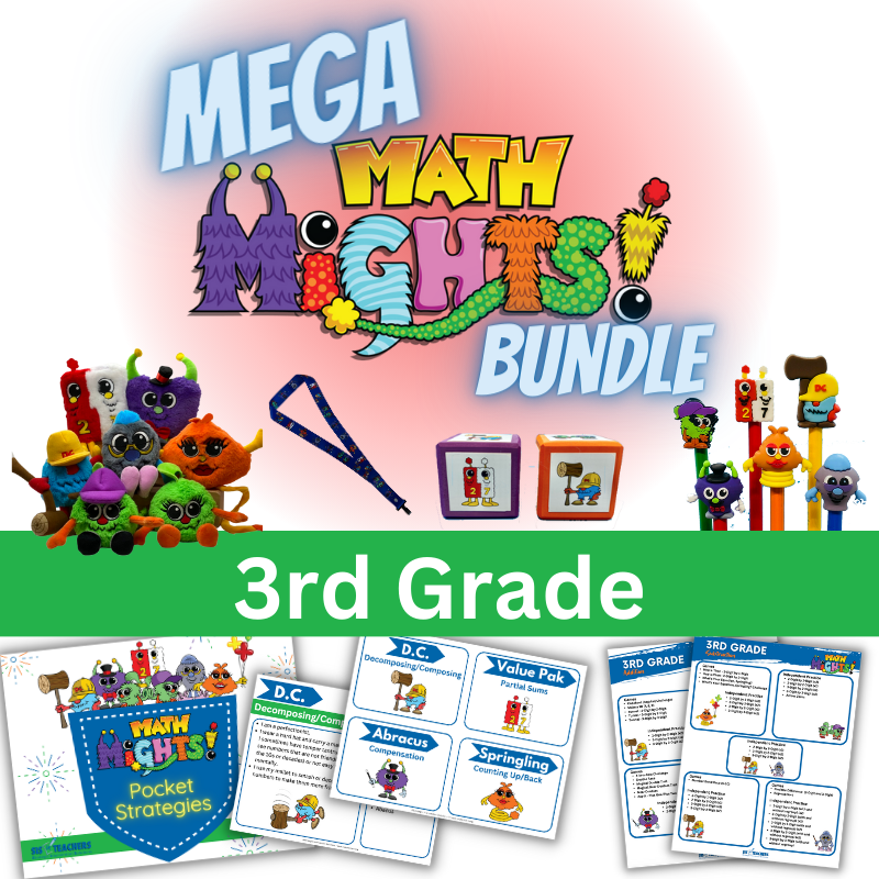 Mega Math Mights Bundle: 3rd Grade | Problem Solving Series ...