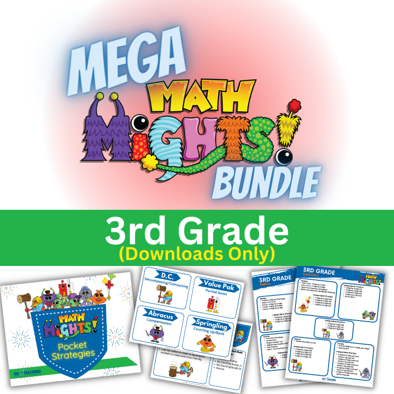 Mega Math Mights Digital Bundle: 3rd Grade | Shop | SIS For Teachers