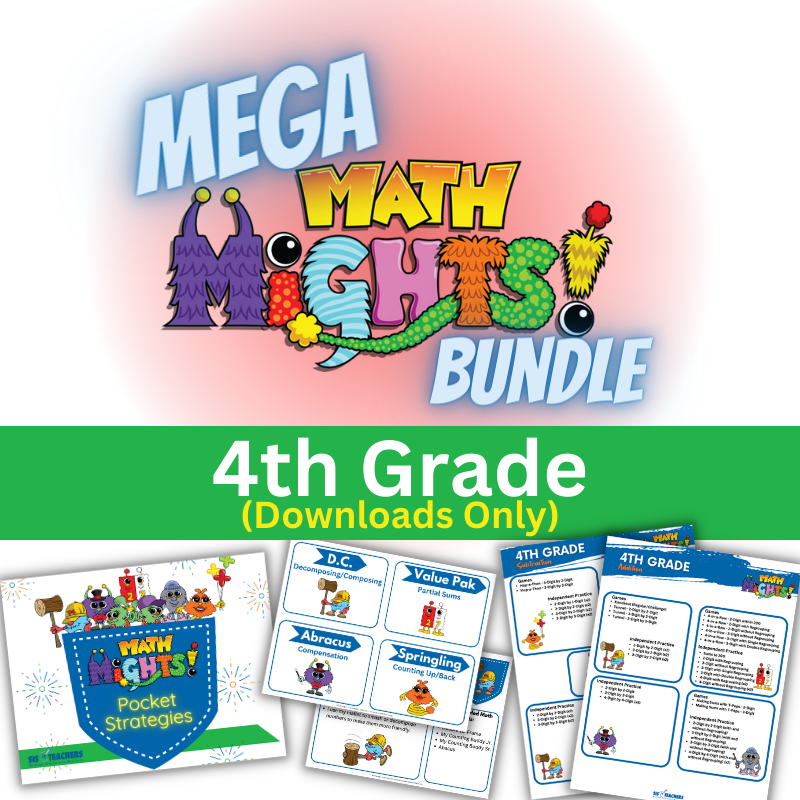 Mega Math Mights Digital Bundle: 4th Grade | Shop | SIS For Teachers