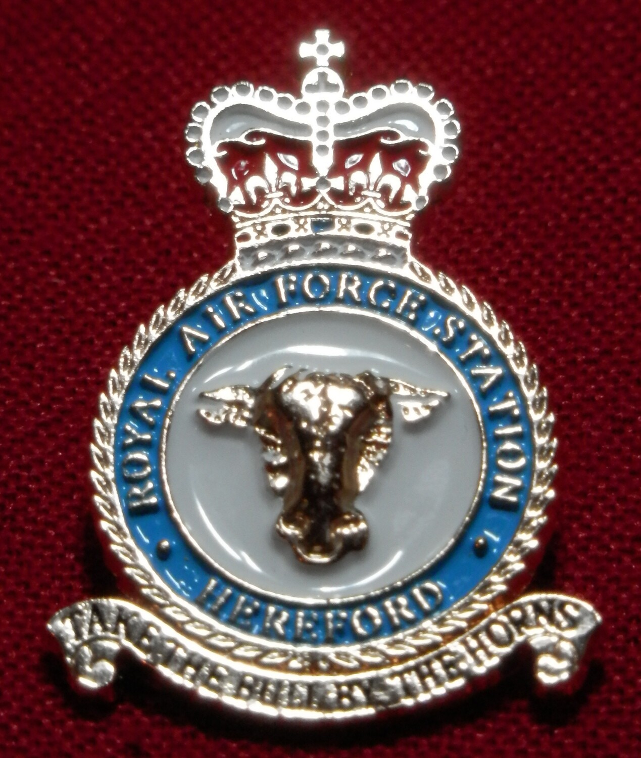 RAF Hereford Pin Badge Brand New Beautiful Military Enamel Pin Badge ...