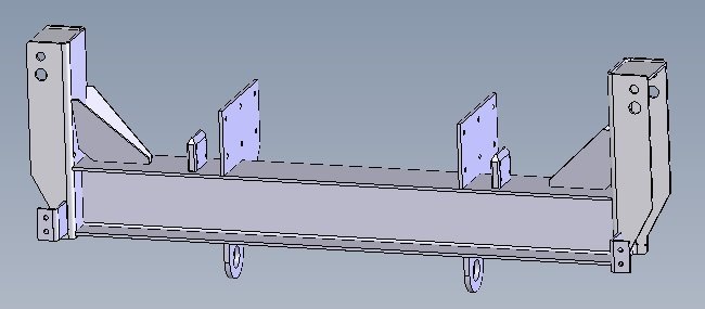 I-Beam, Rear Stabilizer Support