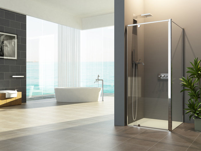 Oceania Pivot Shower Screen