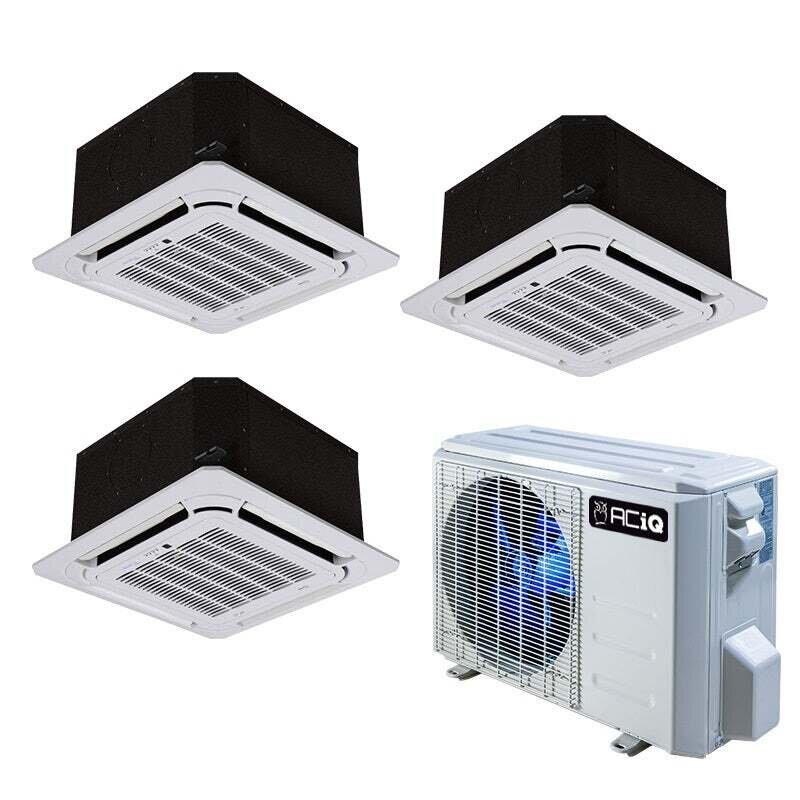 3 Zone Mini Split Ceiling Cassette