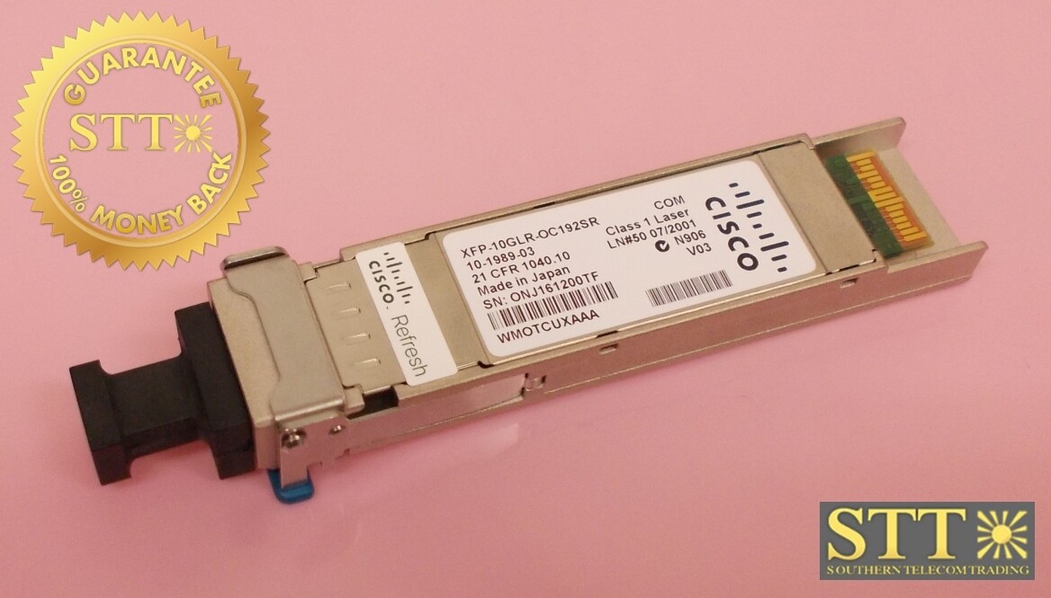 XFP-10GLR-OC192SR CISCO 10GBASE LR/LW & OC-192/STM-64 LC 10-1989-03 ...