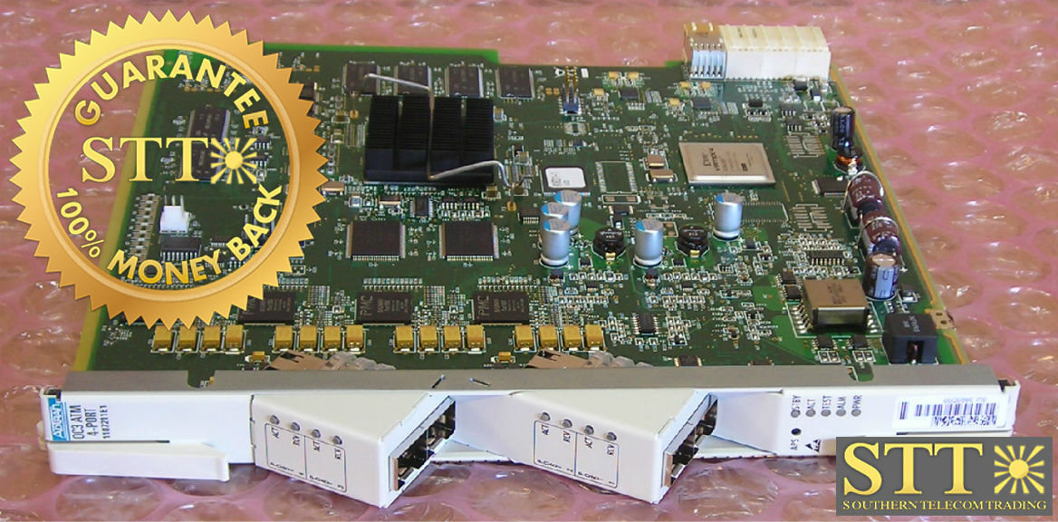 1187211E1 ADTRAN TA5000 OC3 4-PORT LM CARD BVL3AB9DAA NEW - 90 DAY WARRANTY