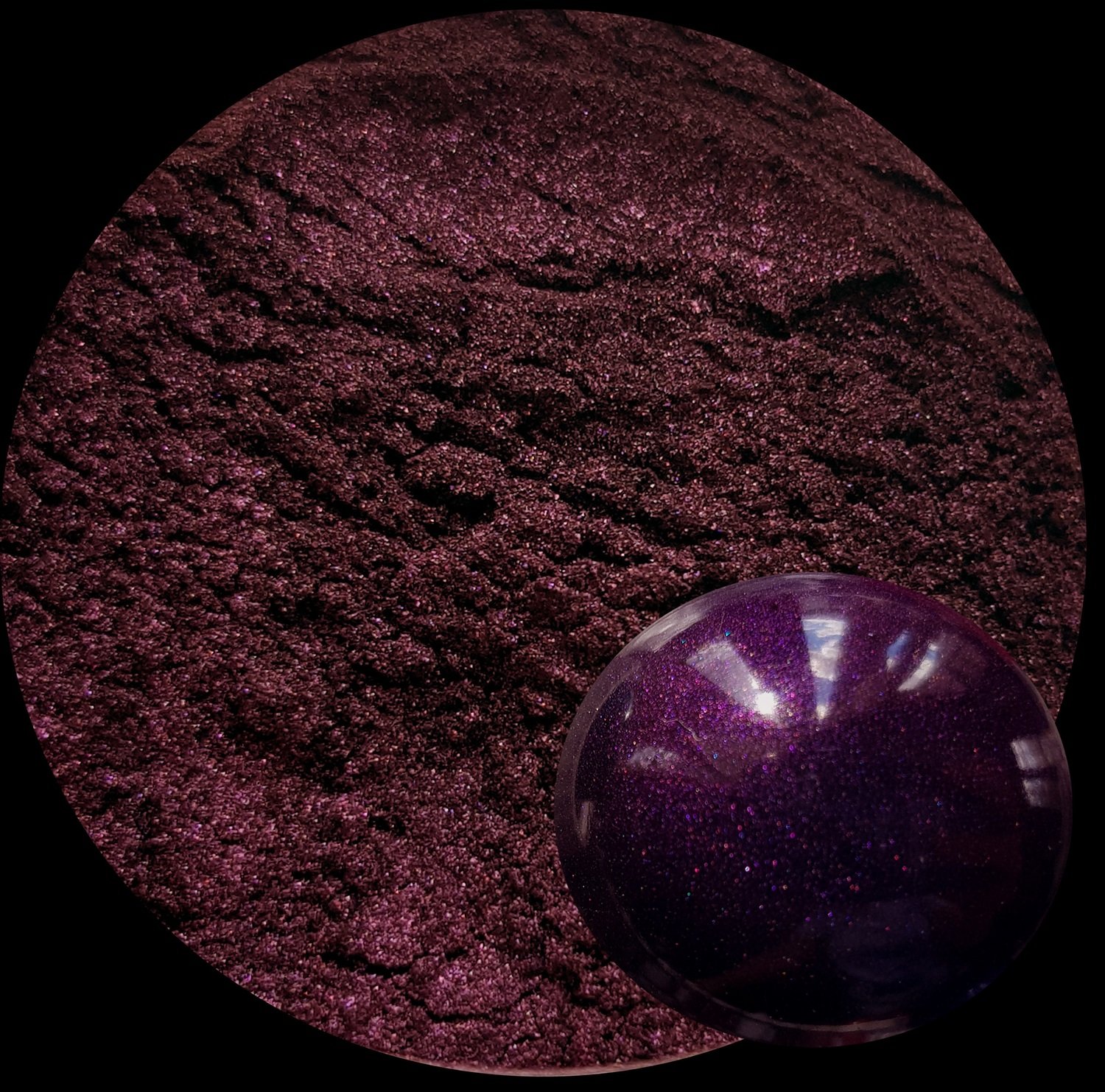 DEEP PURPLE Pearlescent Pigment Powder 50ml or 20g