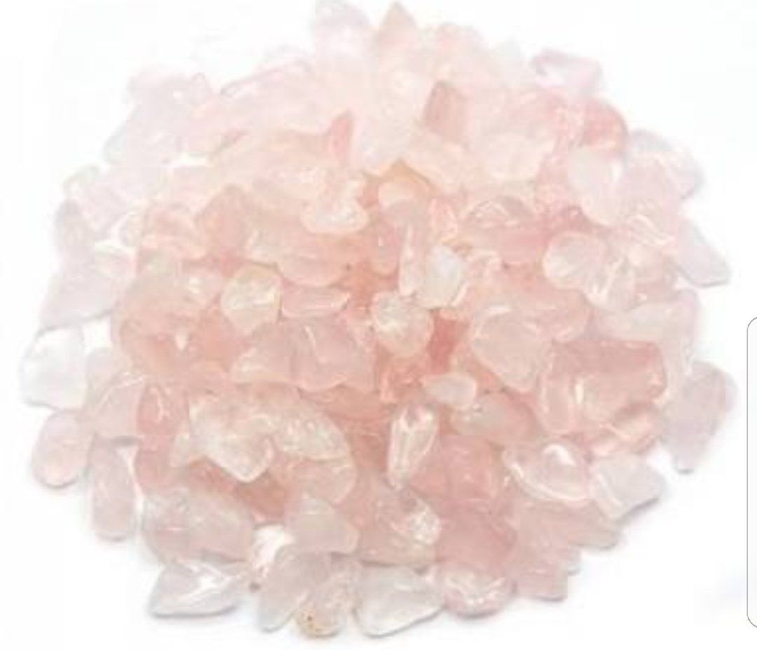 ROSE QUARTZ CHIPS 100g bag