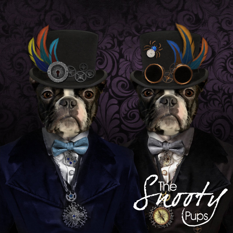 Steampunk Dog Portrait