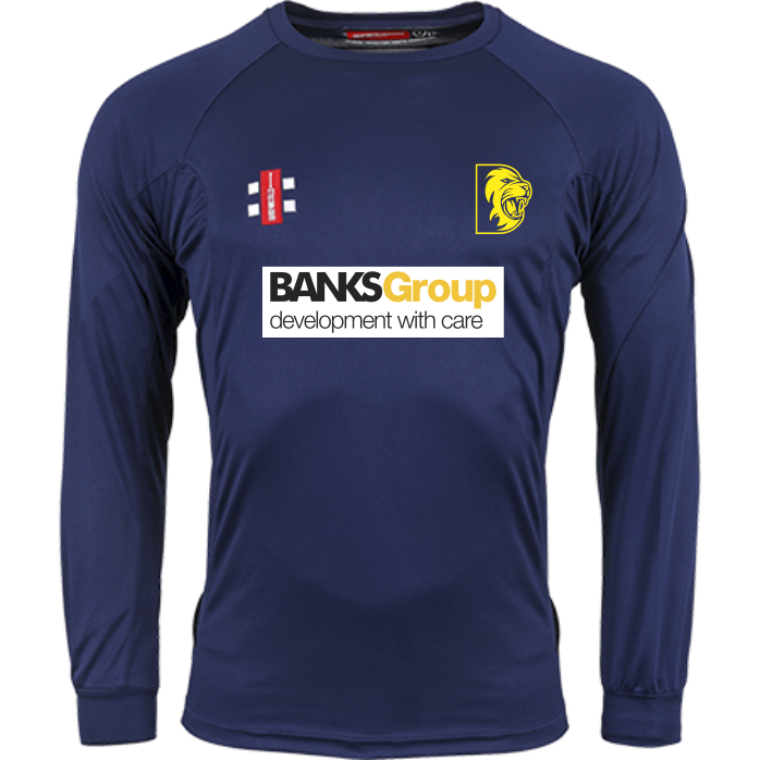 Durham Cricket Board Matrix Long Sleeve T Shirt