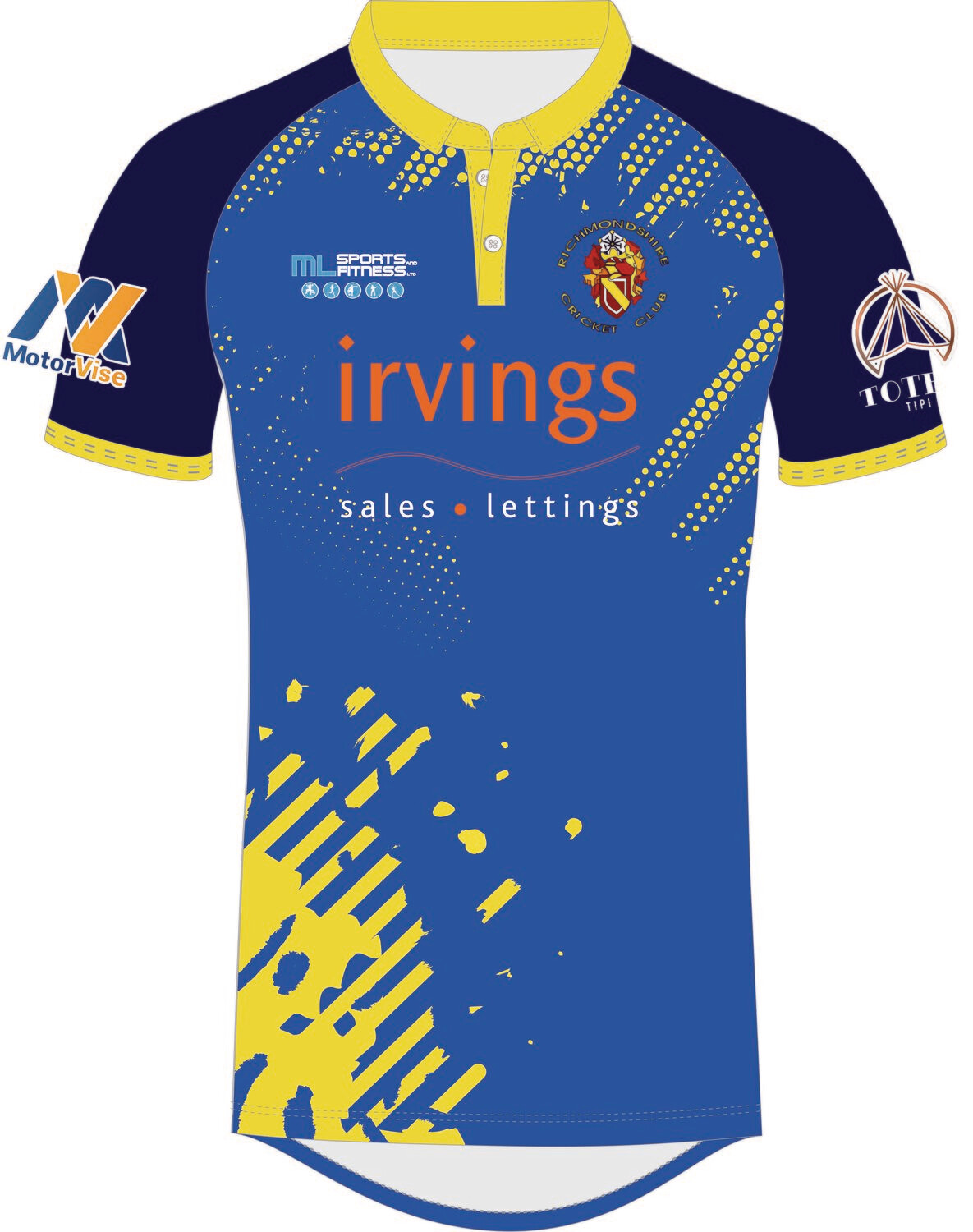 Richmondshire T20 JUNIOR MATCH Shirt - Short sleeve (Pre-Order for May ...