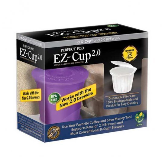 BREW-tiful Coffee | EZ Cup 2.0 Reusable Filter Cup