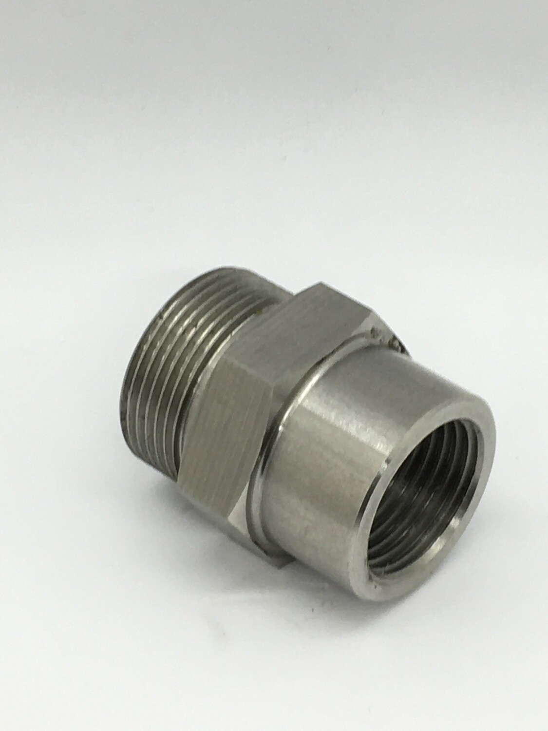 Mini Regulator to Standard co2 Bottle Adapter