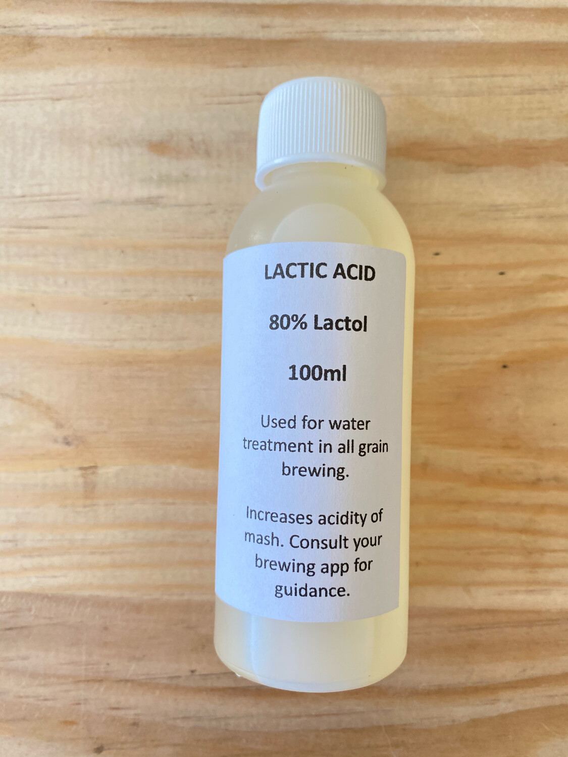 Lactic Acid 80% - 100ml
