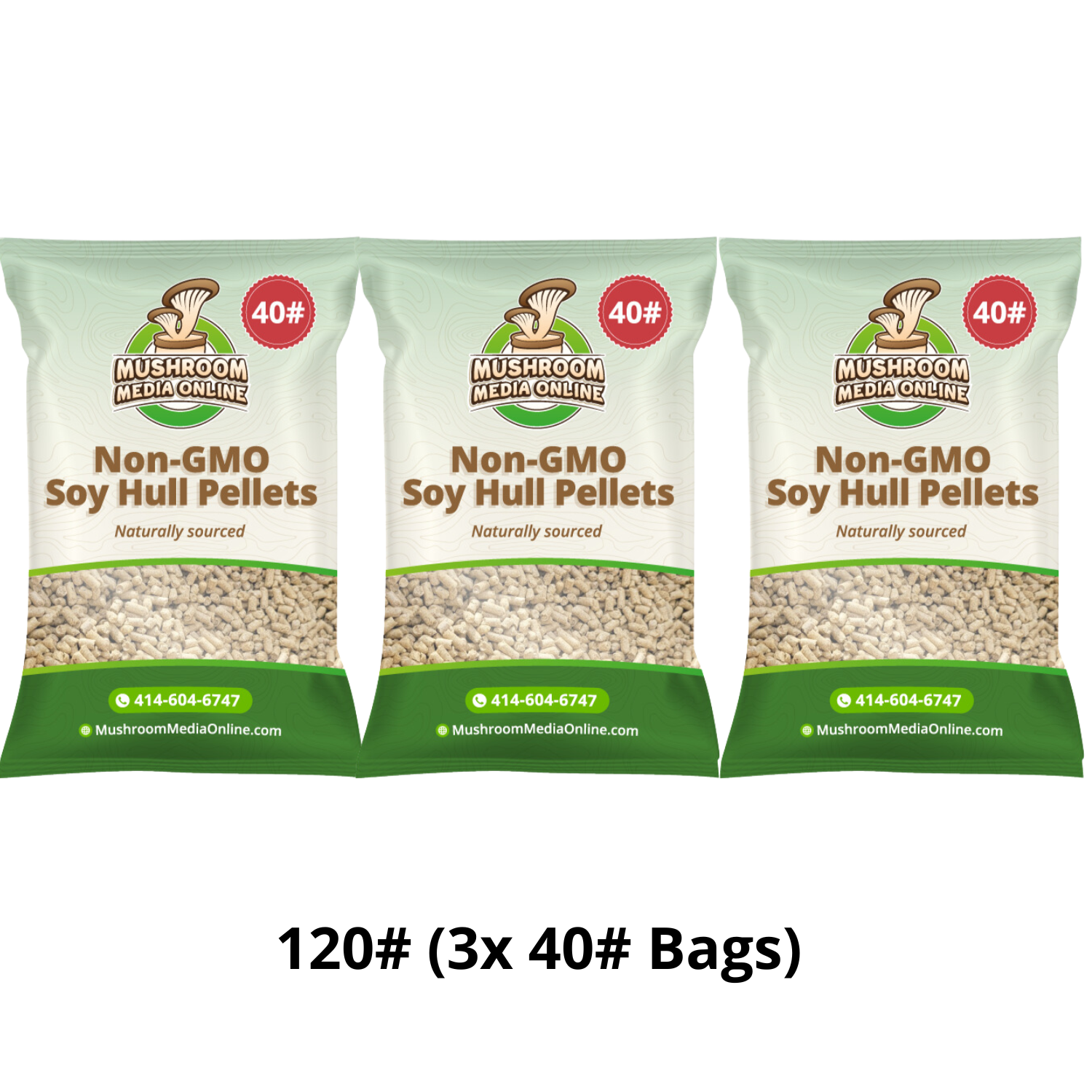 100% Soy Hull Mushroom Pellets (Free shipping)