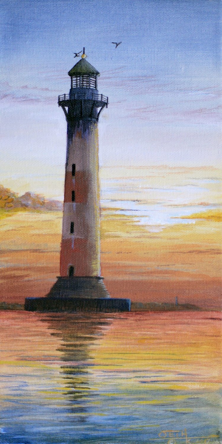 Charleston art | "Morris Island Sunrise" by Seth Kimble