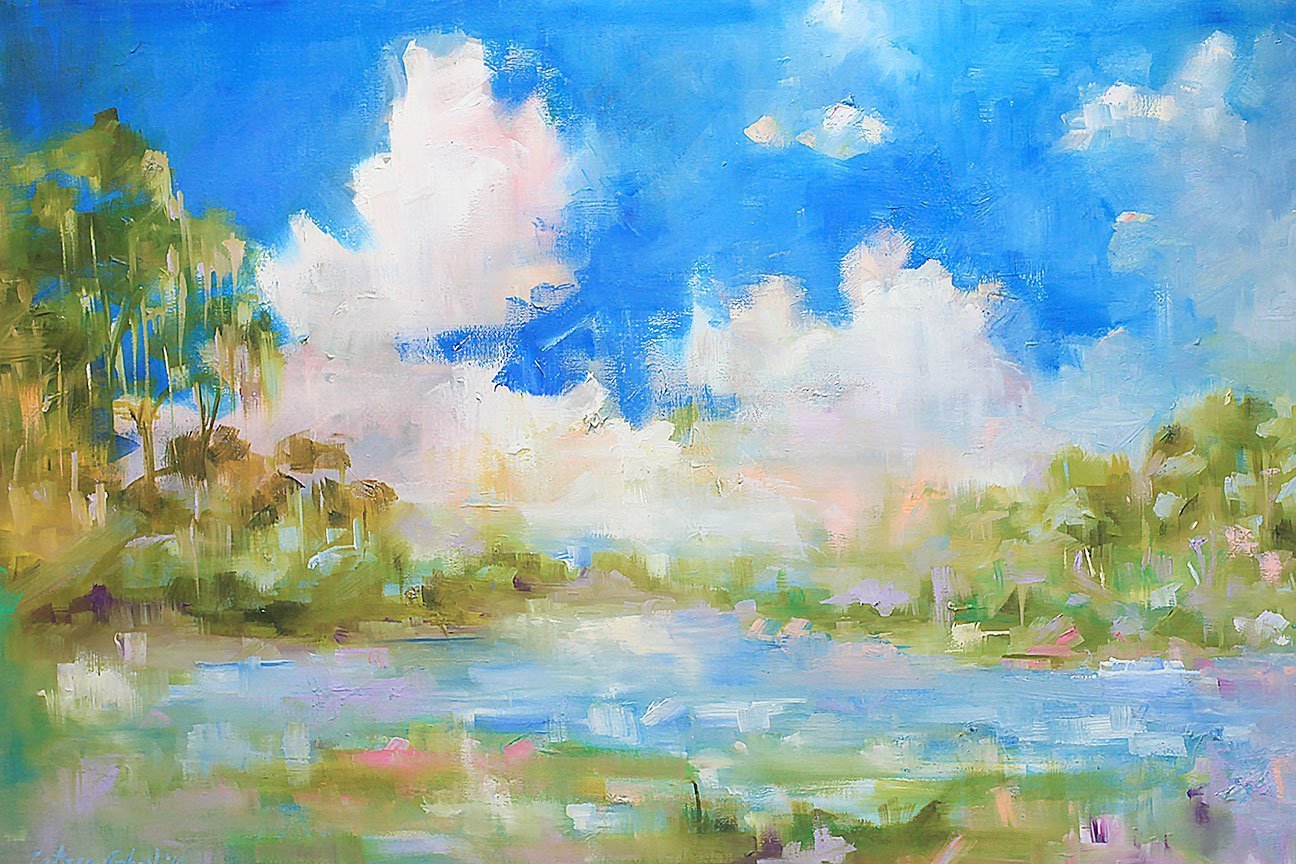 "Blissful Day" | Charleston Art For Sale