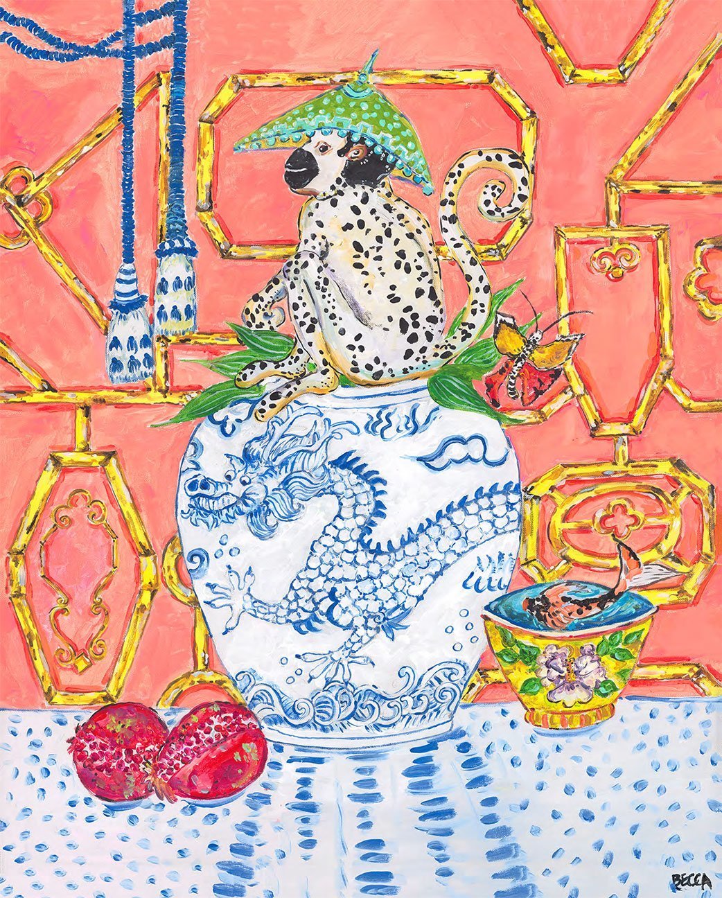 Becca Art Sale | "Spotted Monkey" by Becca