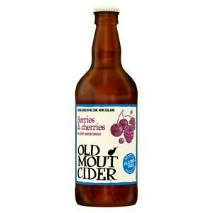 OLD MOUT BERRIES & CHERRIES 0% CIDER 500ML (CASE 12)