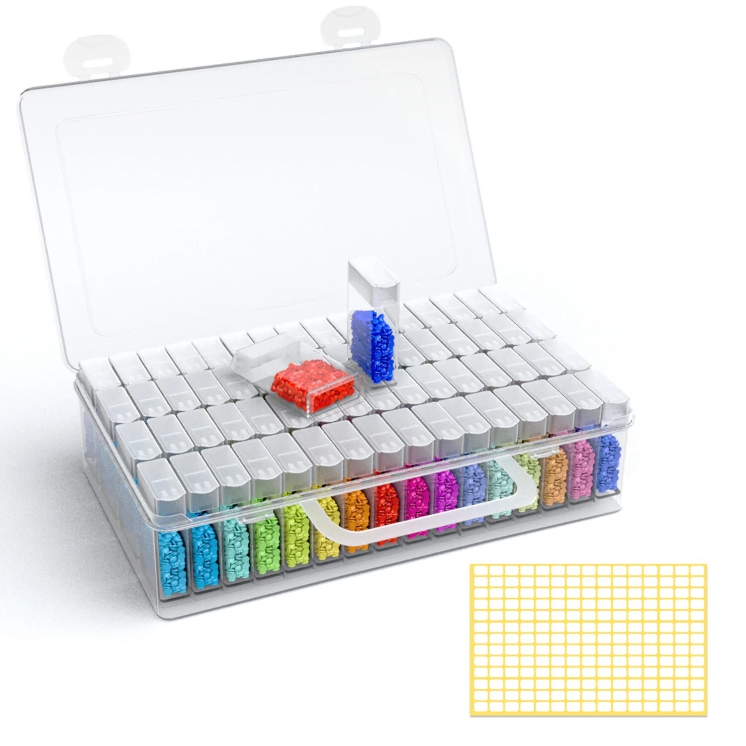 64 piece Tic Tac Storage Case