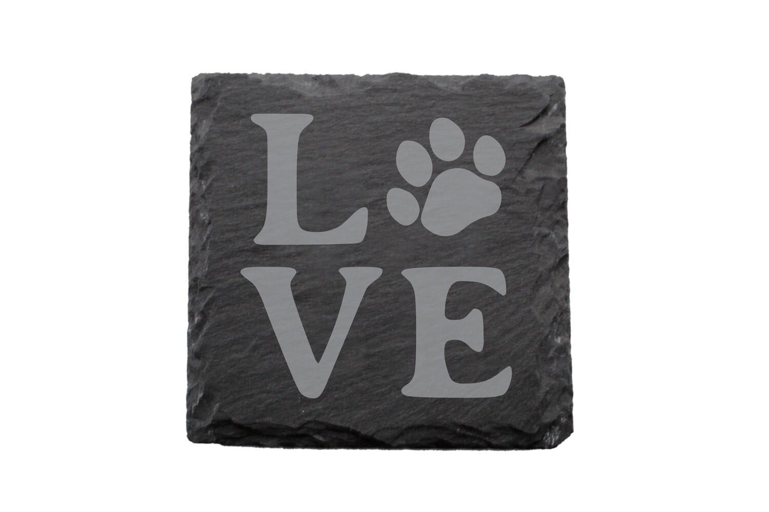 Love w/Dog or Cat Print Slate Coaster Set – Store – Define U