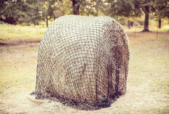 Texas Bale Hay Net, Nylon Mesh Round