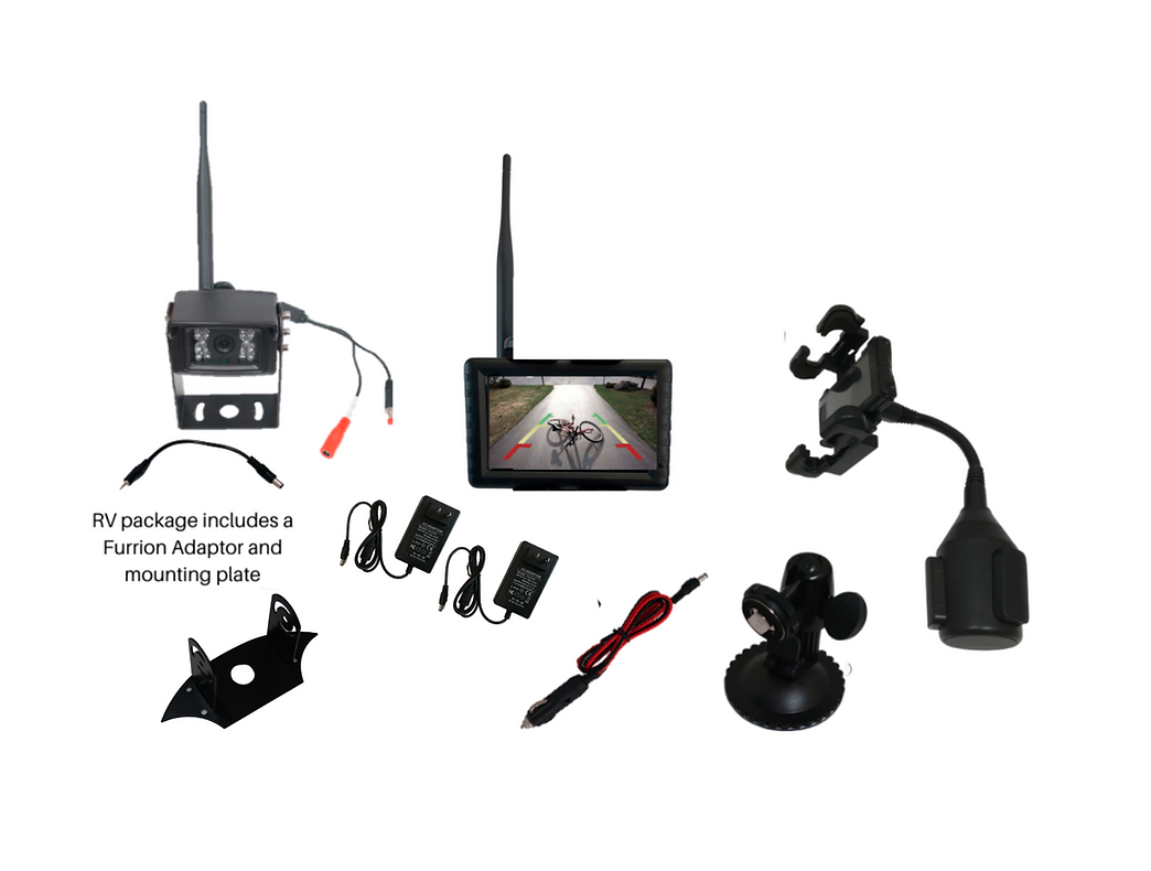 Visionworks Camera Systems 5" High Definition Digital Wireless RV Kit