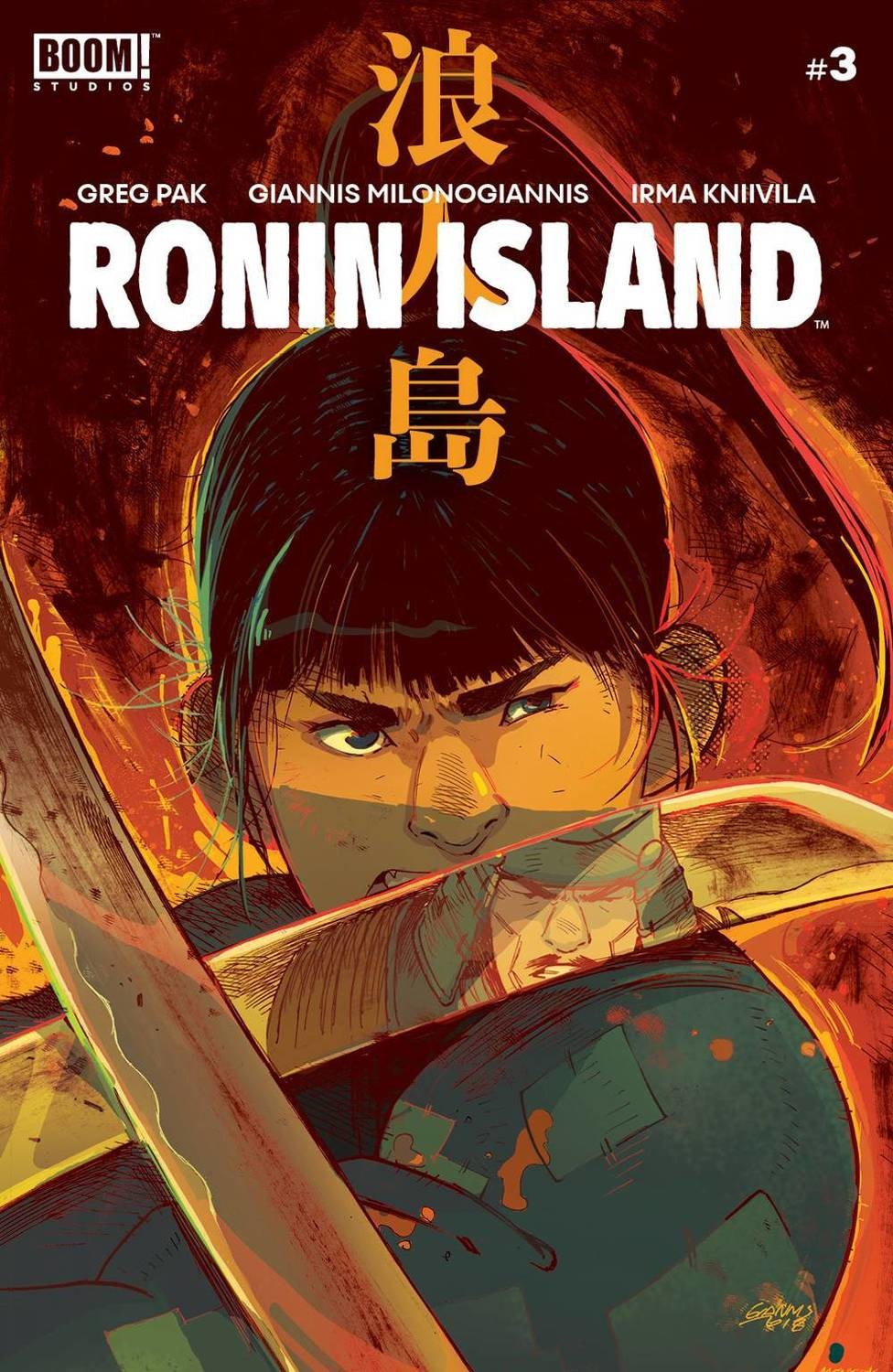 RONIN ISLAND #3 MAIN BOOM! STUDIOS COMICS (08th May 2019)