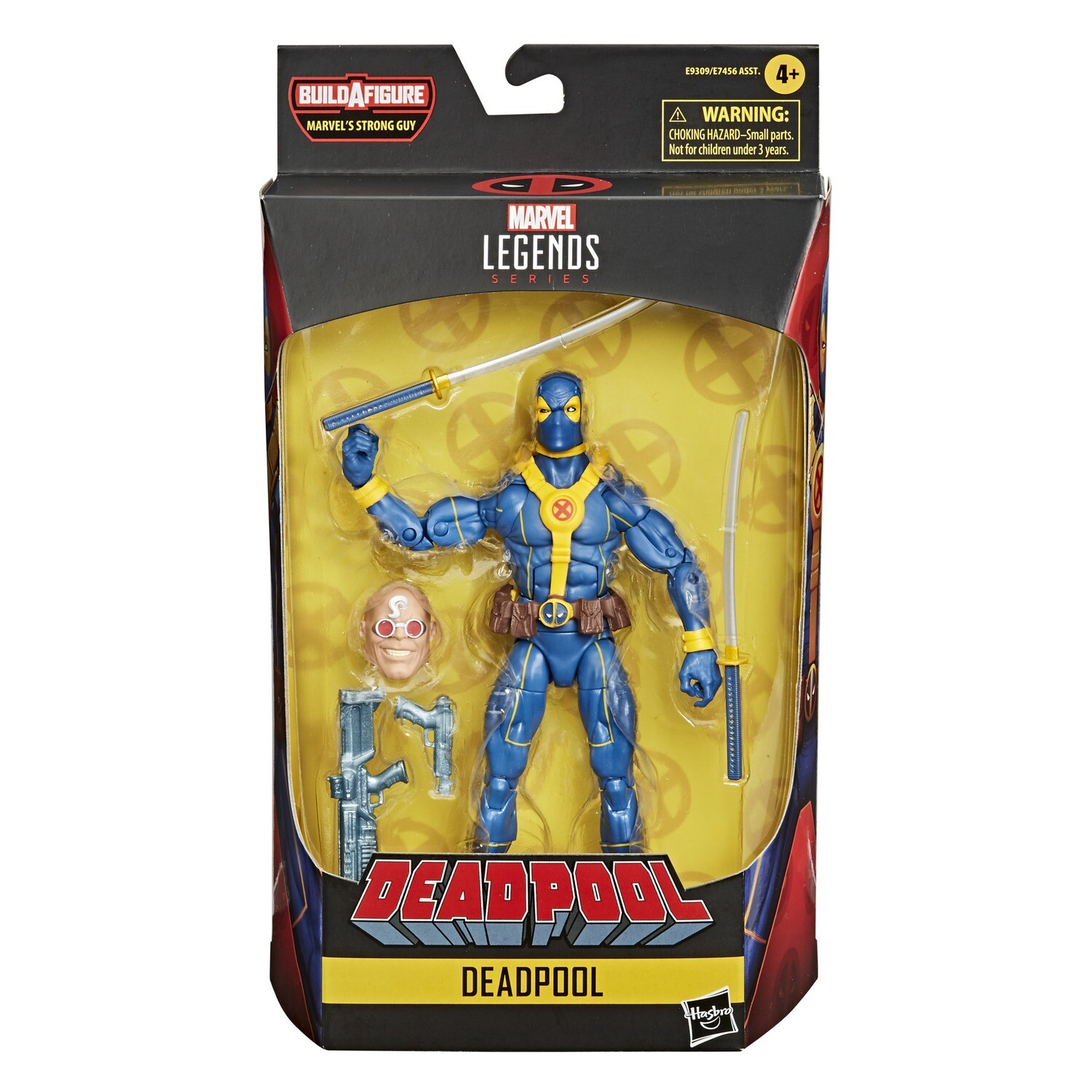 Marvel Legends Deadpool Wave 3 - X-Men Deadpool (Strong Guy BAF)