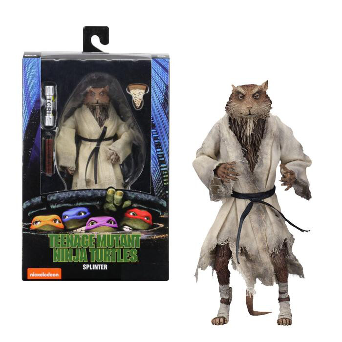 NECA 7" Scale TMNT MOVIE WAVE 2 - Splinter Action Figure (Teenage ...