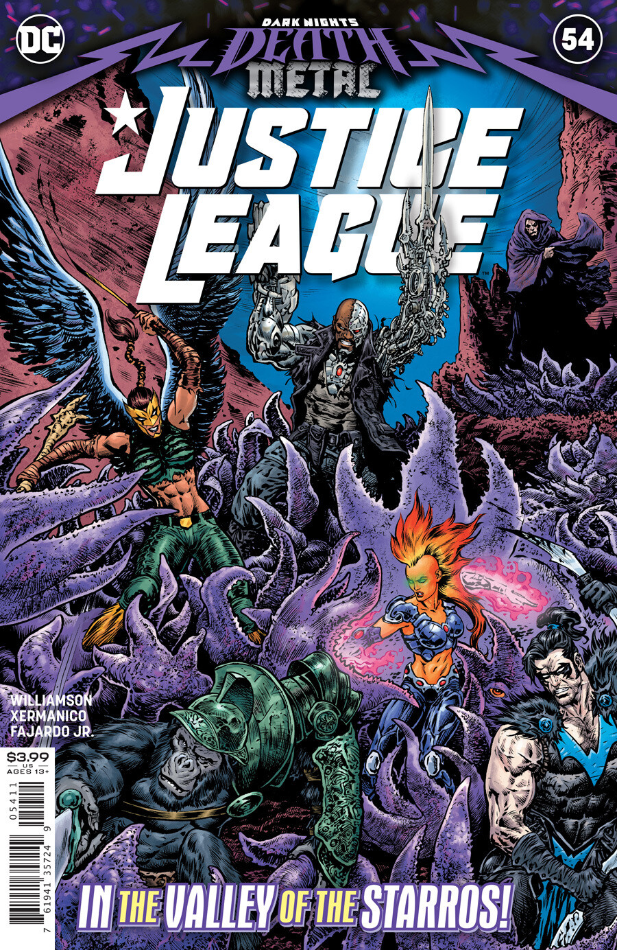 JUSTICE LEAGUE #54 DARK NIGHTS DEATH METAL DC COMICS (7th October 2020)