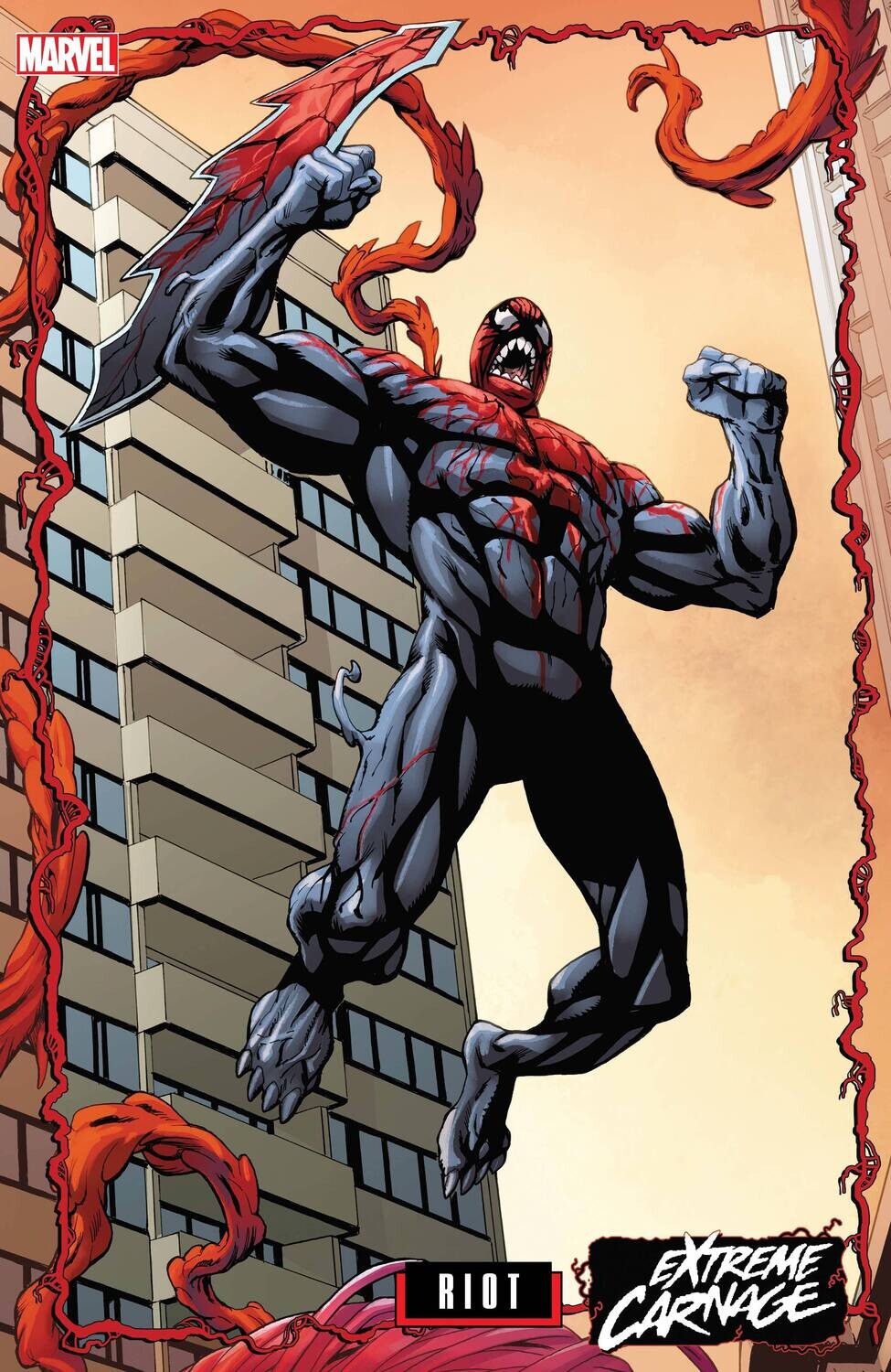 EXTREME CARNAGE RIOT #1 JOHNSON CONNECTING VAR MARVEL COMICS