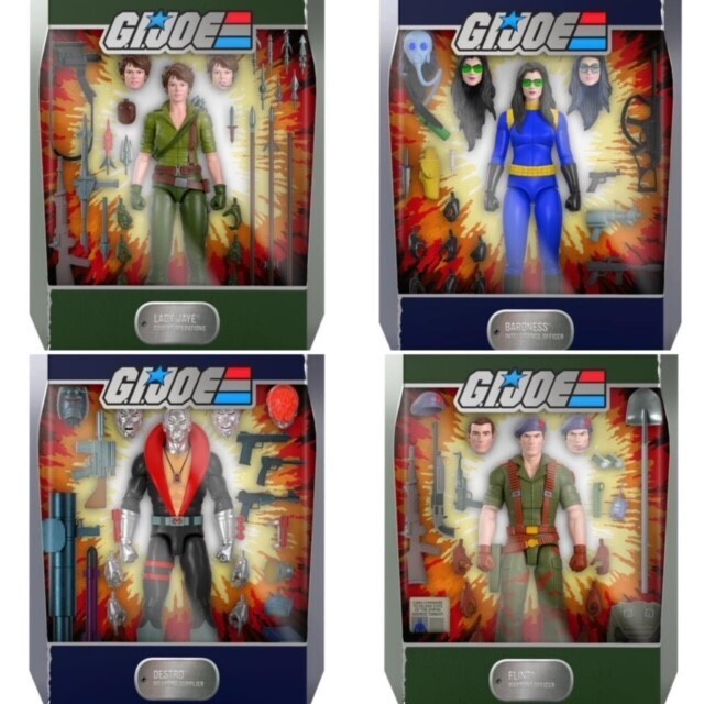 Super7 - GI JOE Wave 2 Ultimate - SET OF 4 ACTION FIGURES (G.I. JOE)