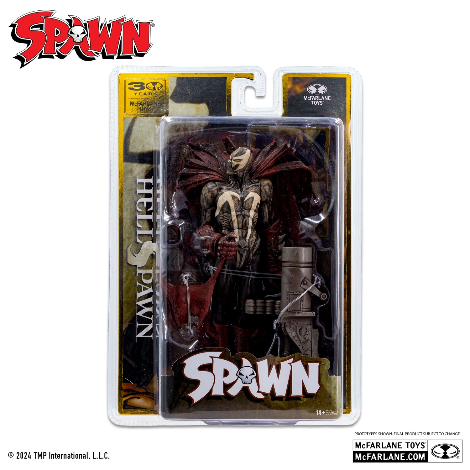 McFarlane Toys 7" Spawn Hellspawn (30 Years) Figure
