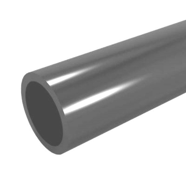 1-1/2" PVC (Sch. 40) Pipe, Grey