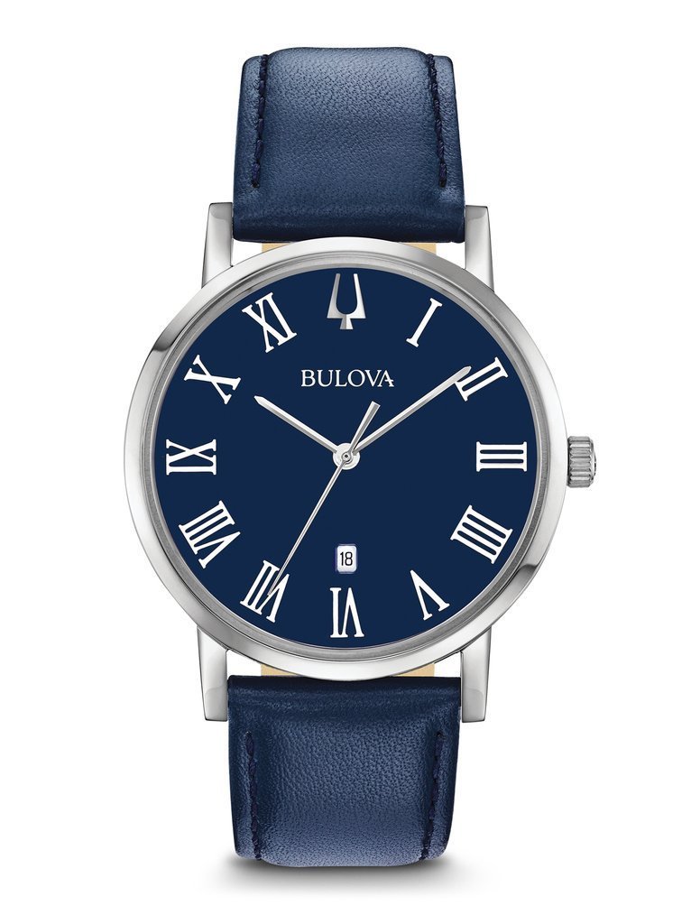 Gents' Bulova Silver-Tone Slim Classic Watch