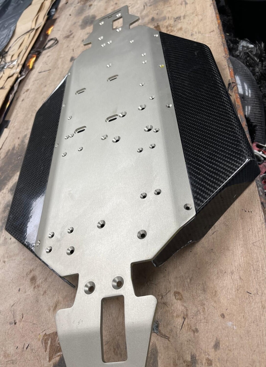 Losi 5ive T v1 2.0 carbon fibre side pods