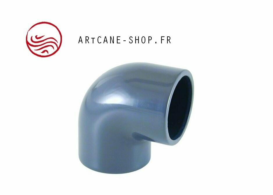 Coude 90° PVC pression à coller Ø 50mm