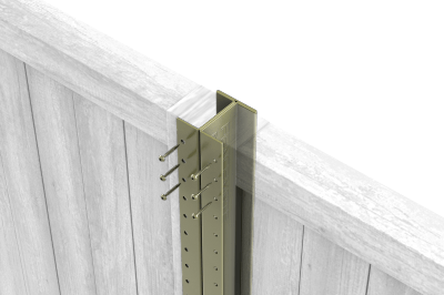 FENCEMATE DURA POST CLASSIC -OLIVE GREY - 1.8M