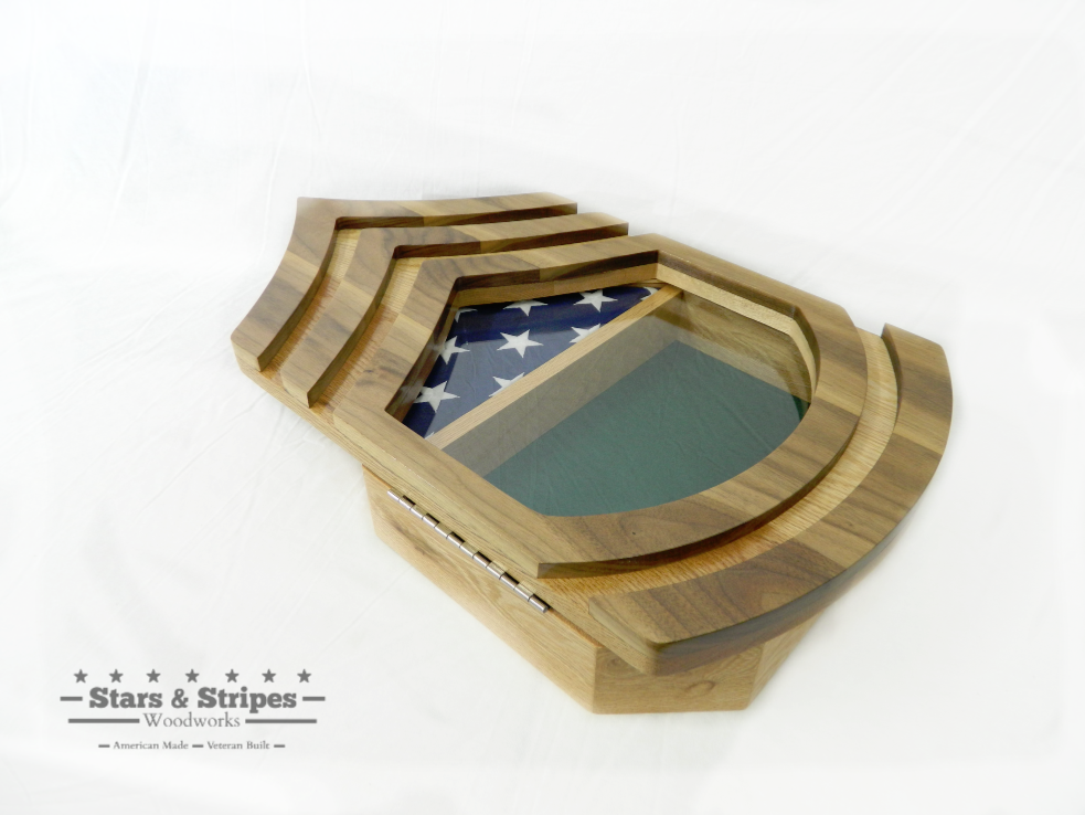 US Army E7-E9 Military Retirement Shadow Box