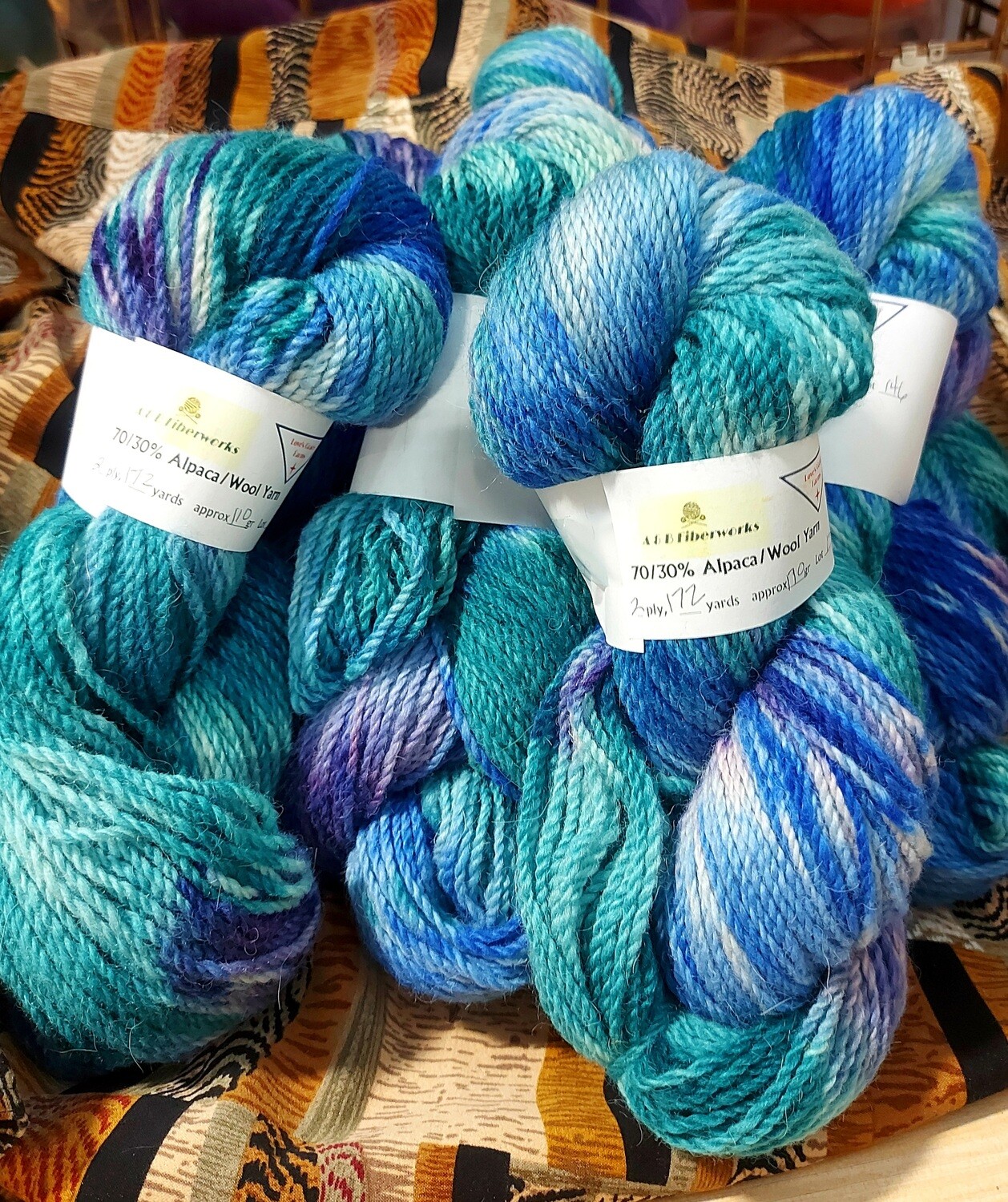 Alpaca/Wool blend yarn
