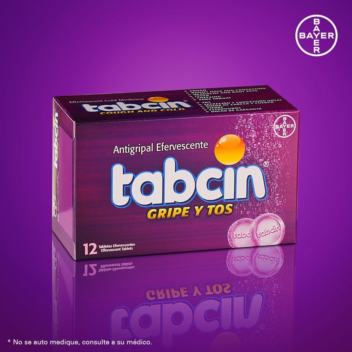 Tabcin gripe y tos