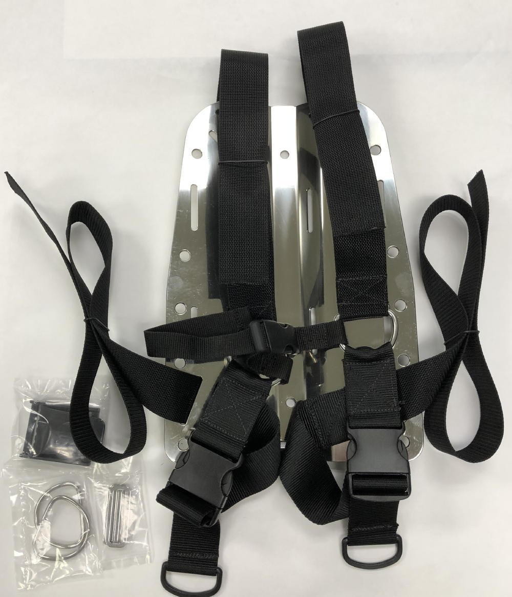 ISC Megalodon / Pathfinder Deluxe Harness SS Backplate
