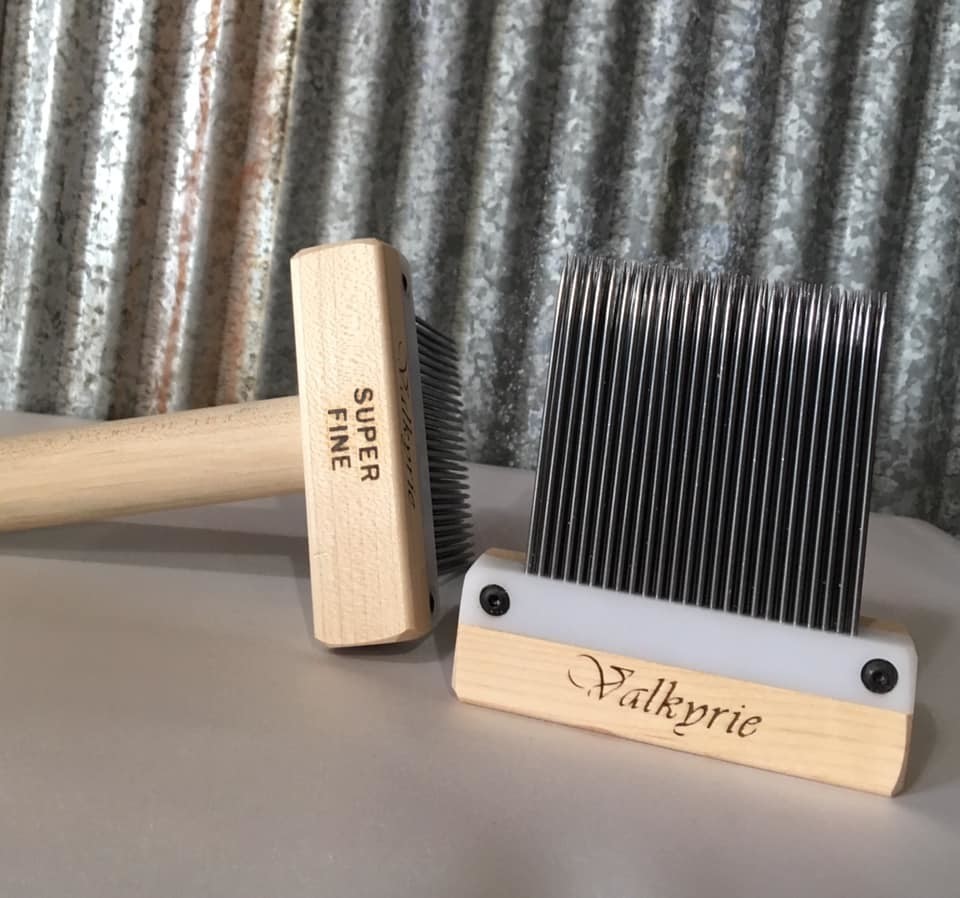 Valkyrie Triple Row Super Fine Mini Combs