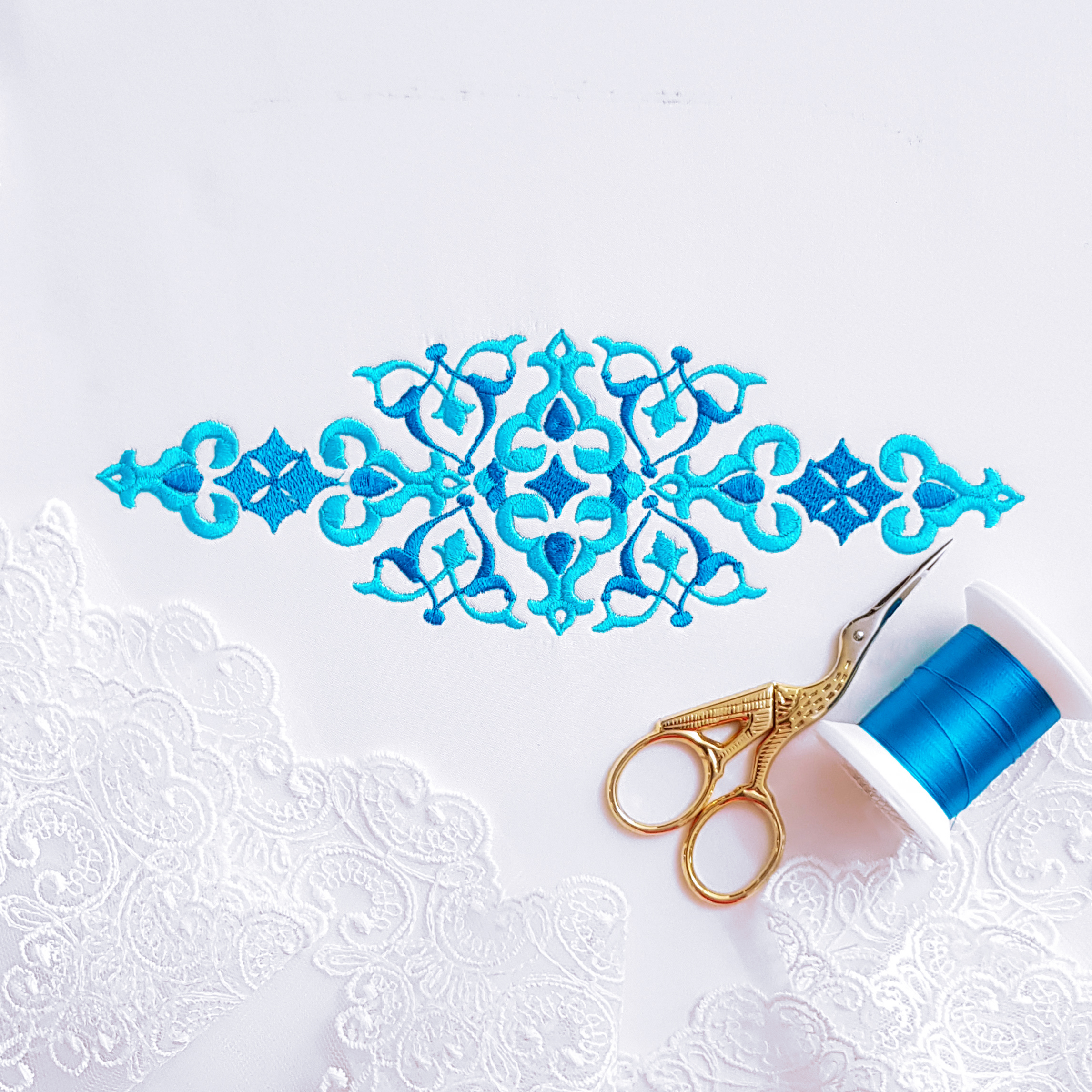 Turkish | Ottoman motifs | Royal Present Embroidery | machine ...