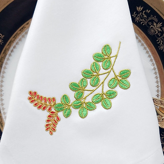 Machine Embroidery Design Acacia | Royal Present Embroidery | machine ...